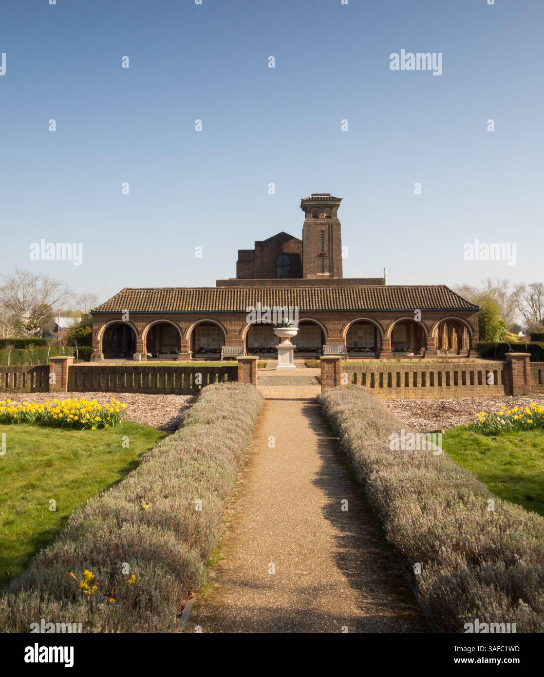 Mortlake Crematorium and Cemetery, Kew Meadows Path, Townmead Road ...