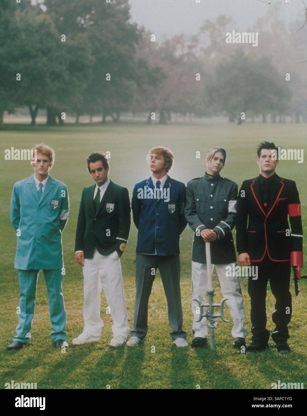 Feb 14, 2002; Los Angeles, CA, USA; The band DEADSY. (L-R) DR. NNER ...