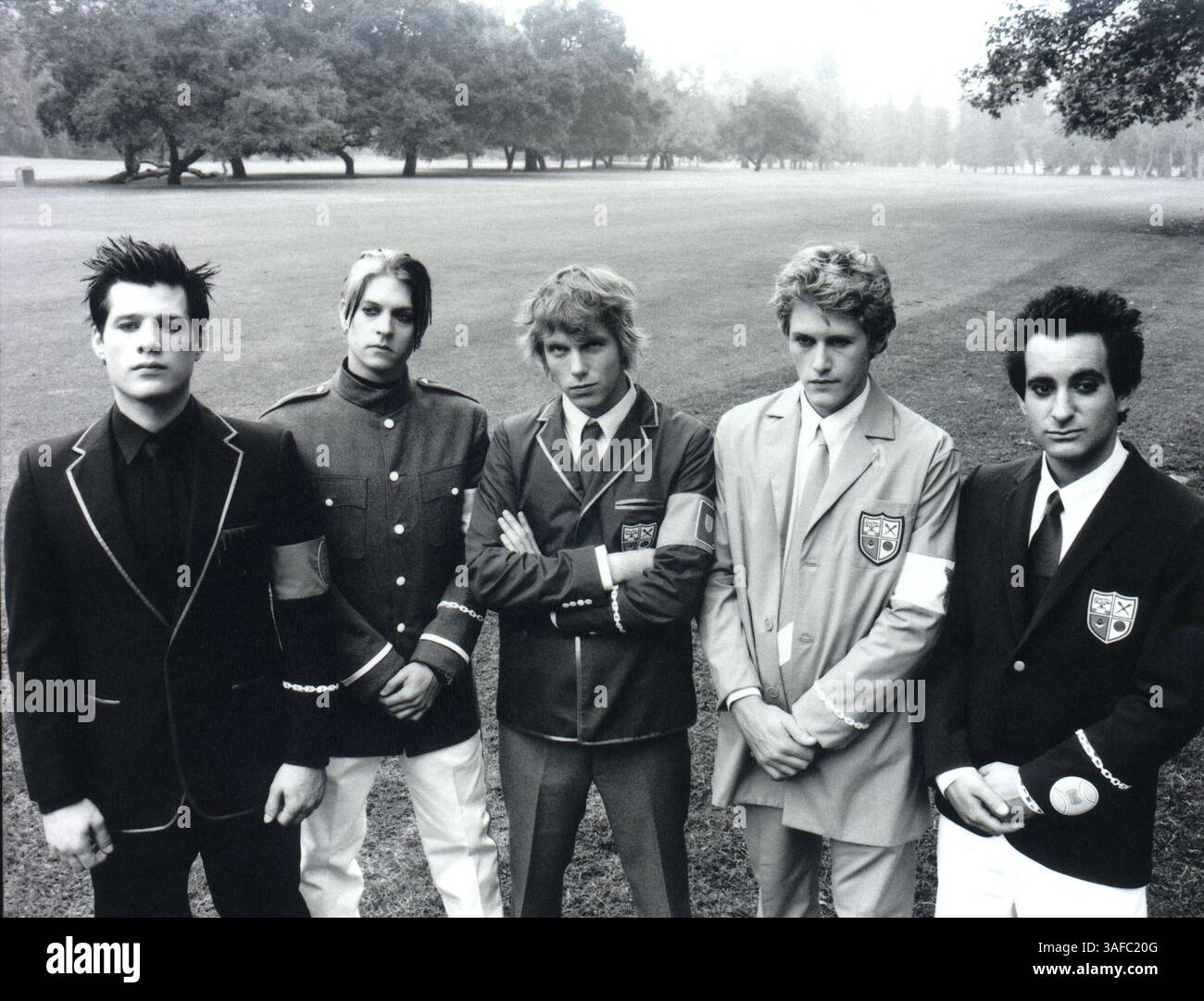 Feb 14, 2002; Los Angeles, CA, USA; The band DEADSY. (L-R) CRAIG ...