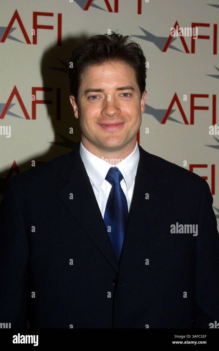 Jan 16, 2003; Los Angeles, CA, USA; Actor BRENDAN FRASER at the AFI ...