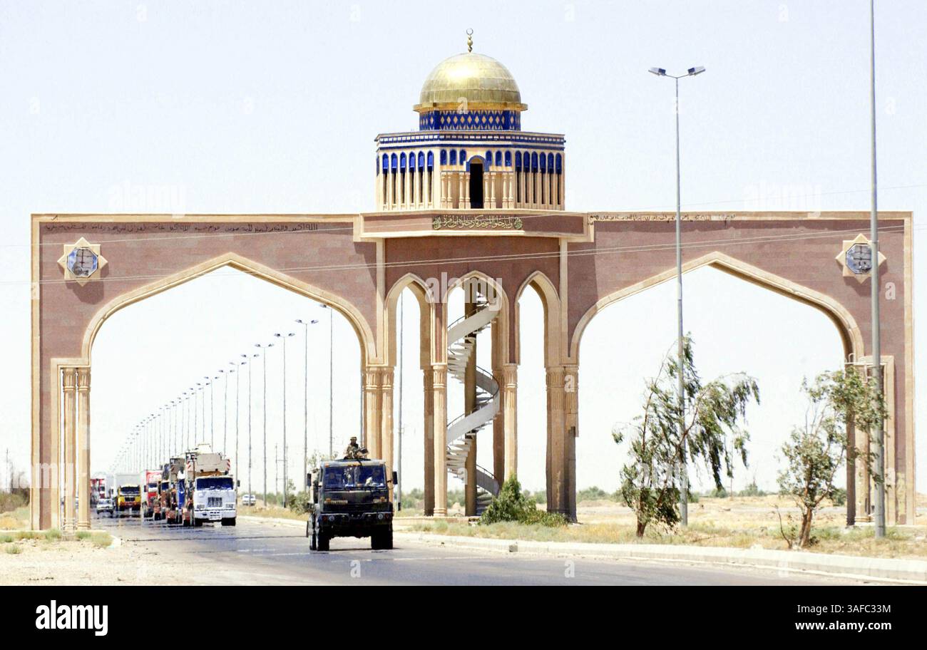 Jun 12, 2004; Balad, Iraq; A gun truck from the 2632nd Air ...