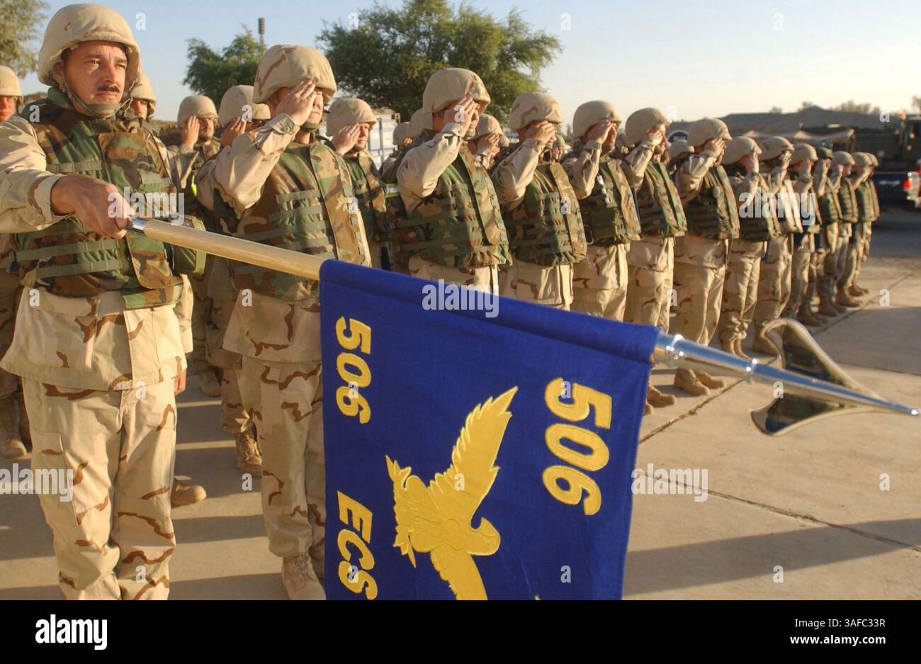 Sep 13, 2004; Kirkuk Air Base, Kirkuk, Iraq; Master Sgt. Lawrence ...