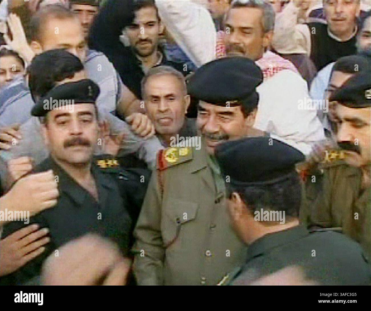 Apr 04, 2003; Baghdad, IRAQ; (FILE PHOTO) Iraqi President SADDAM ...