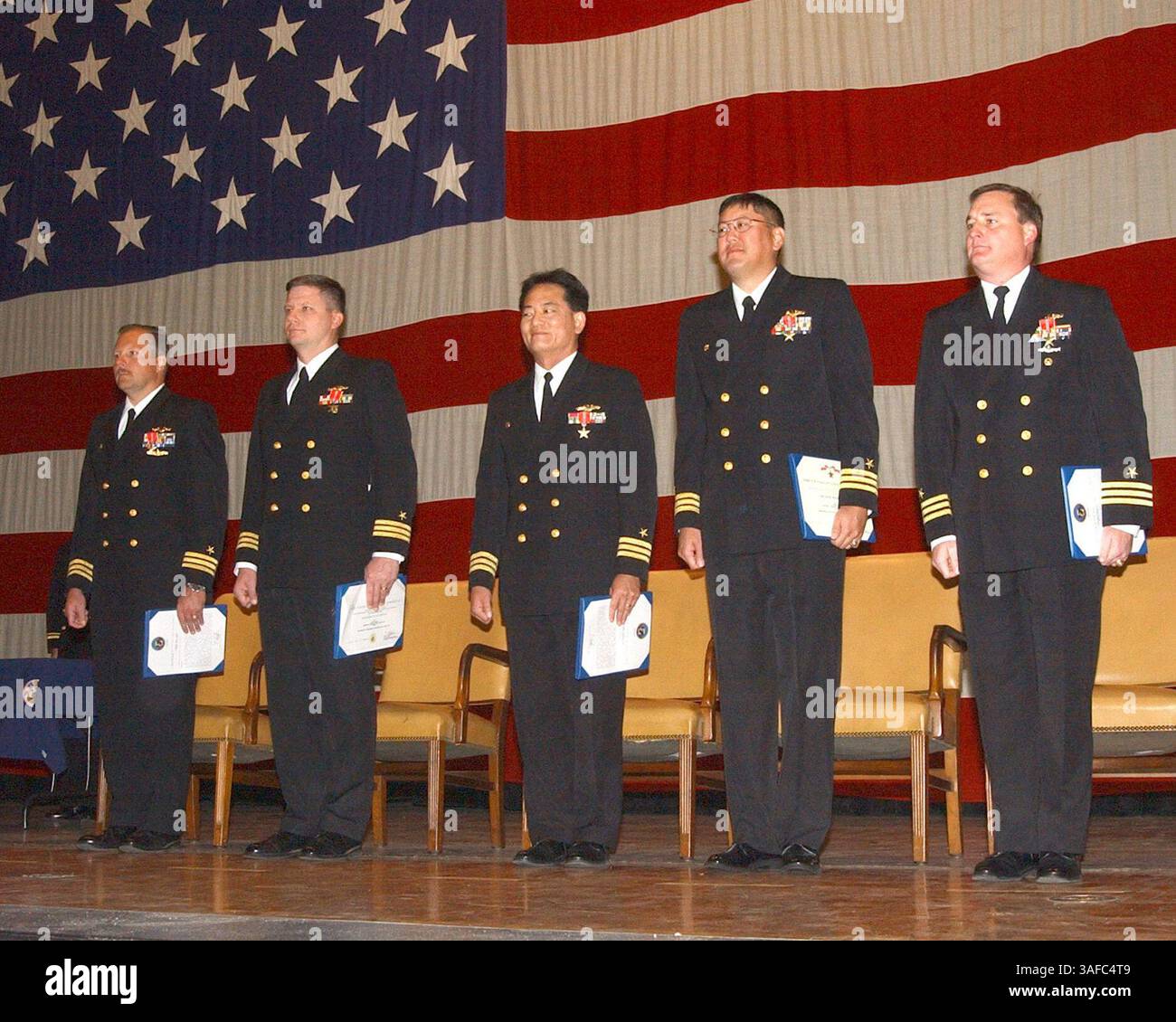 Oct 20, 2003; USA; USS Augusta (SSN 710) Commanding Officer Cmdr. MIKE ...