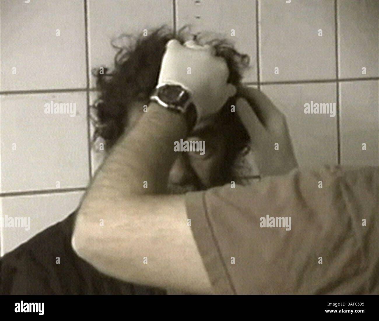 Dec 14, 2003; BAGHDAD, IRAQ; Video image of captured former Iraqi ...