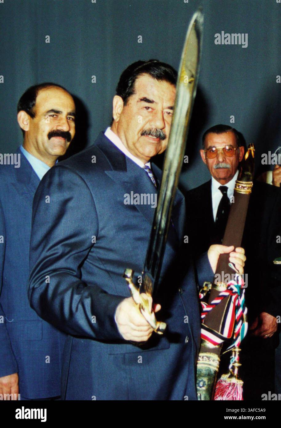 Dec 14, 2003; BAGHDAD, IRAQ; FILE PHOTO. Then Iraqi President Saddam ...