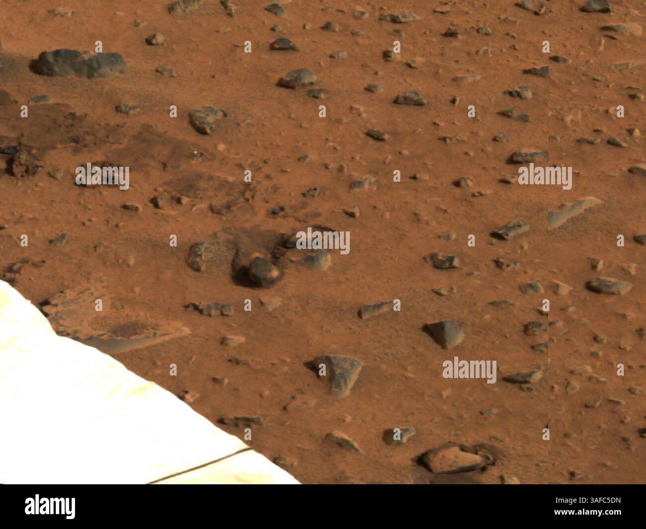 Jan 07, 2004; Edwards, CA, USA; This segment of the first color image ...