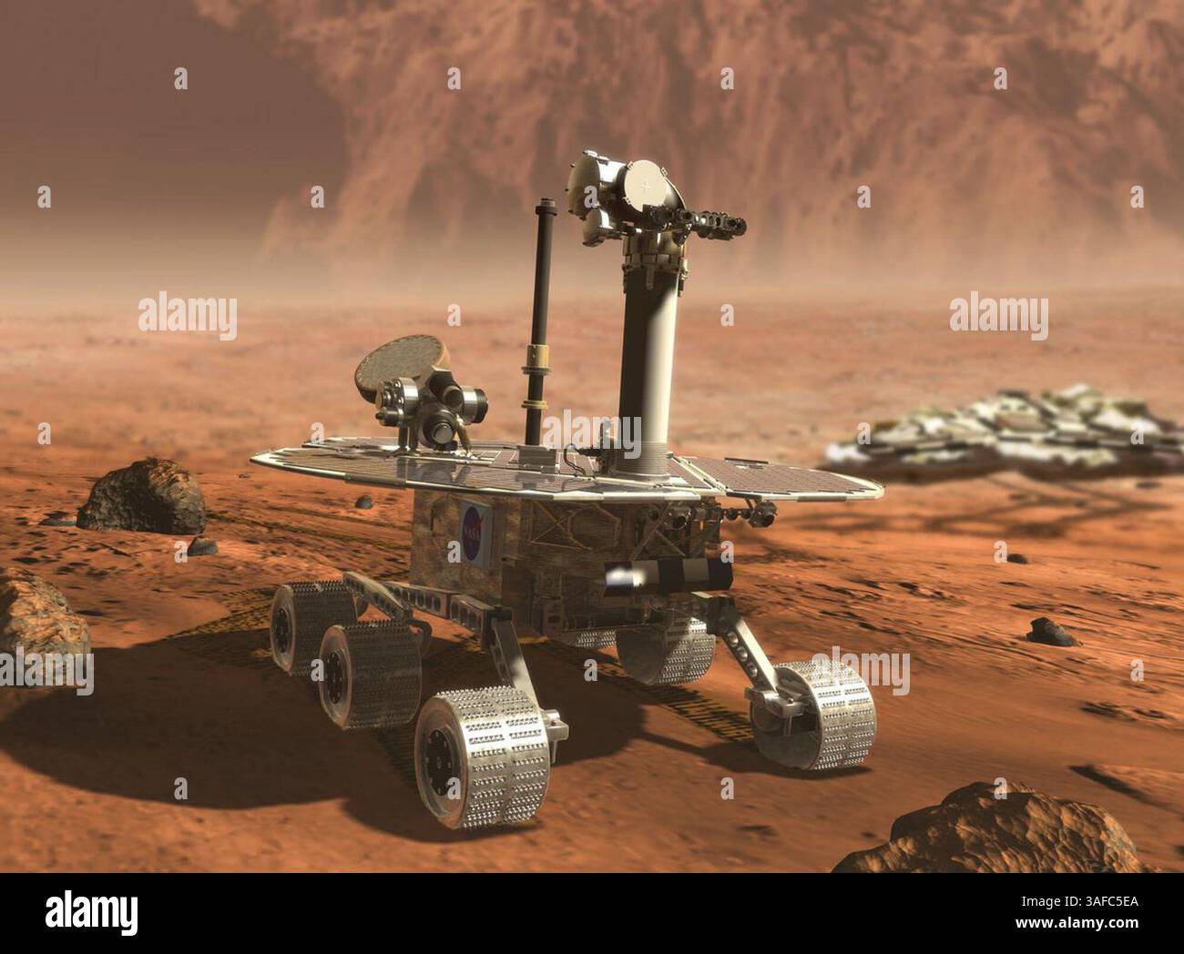 Jan 05, 2004; Houston, Texas, USA; NASA launched a relative of the now ...