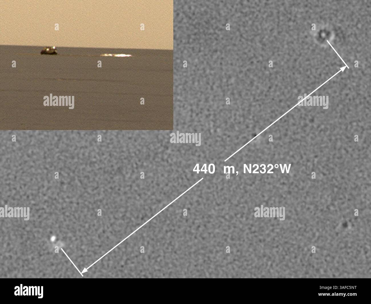 Feb 09, 2004; Edwards, CA, USA; An Old Friend.This image shows two ...