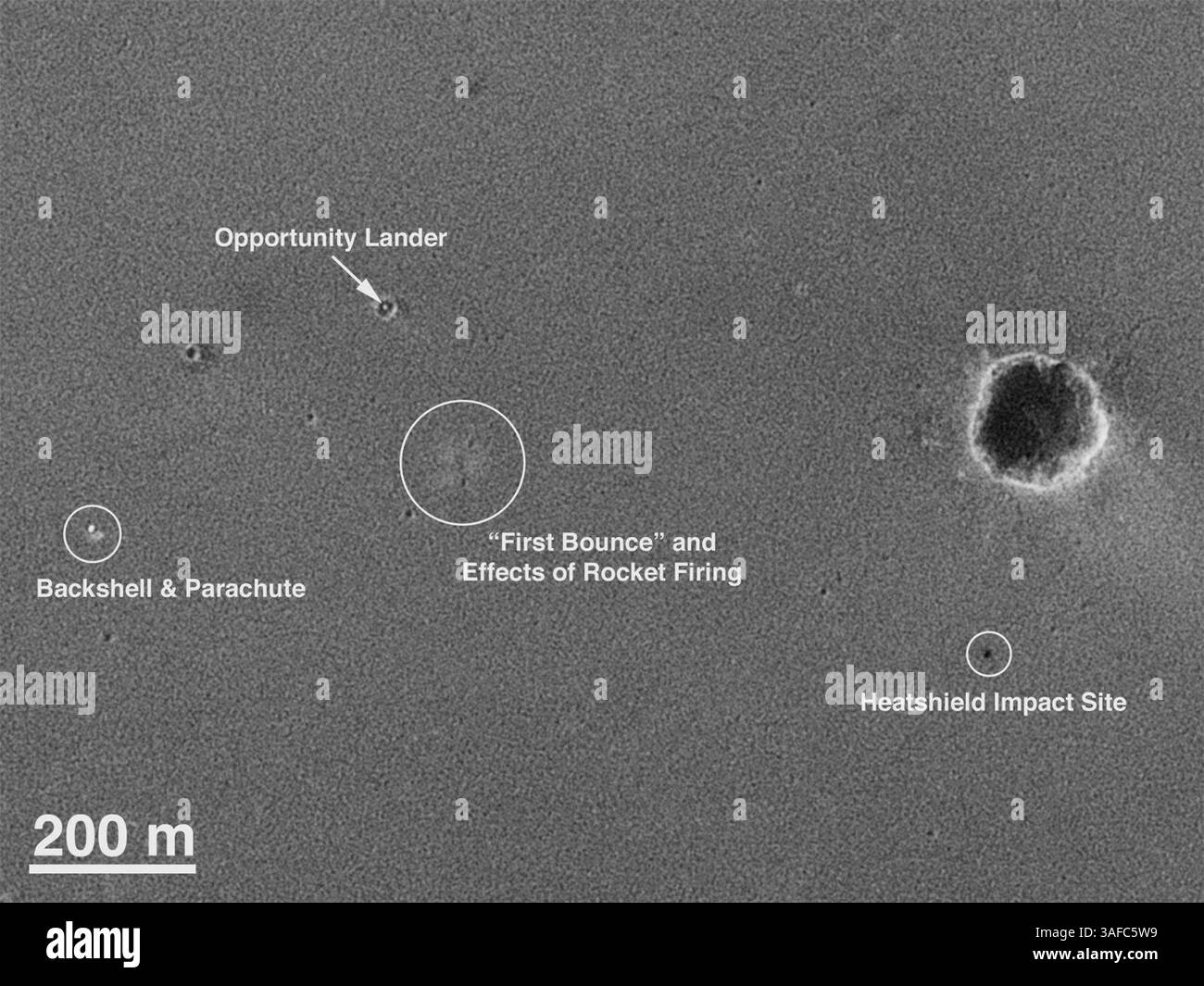 Feb 09, 2004; Edwards, CA, USA; Reconstructing the Scene of Landing ...