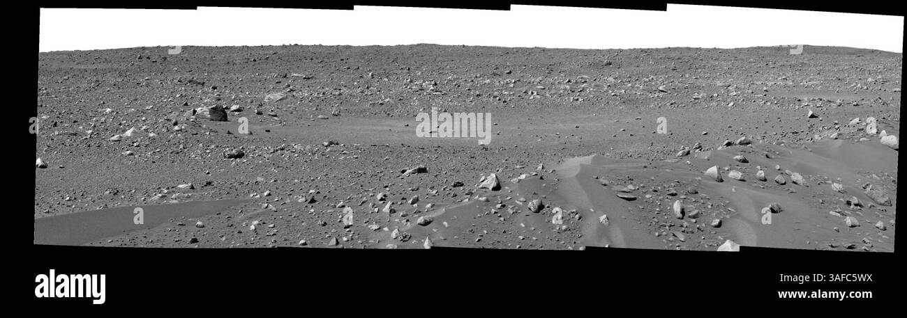 Feb 19, 2004; Edwards, CA, USA; Sampling the Varying Textures of Mars ...