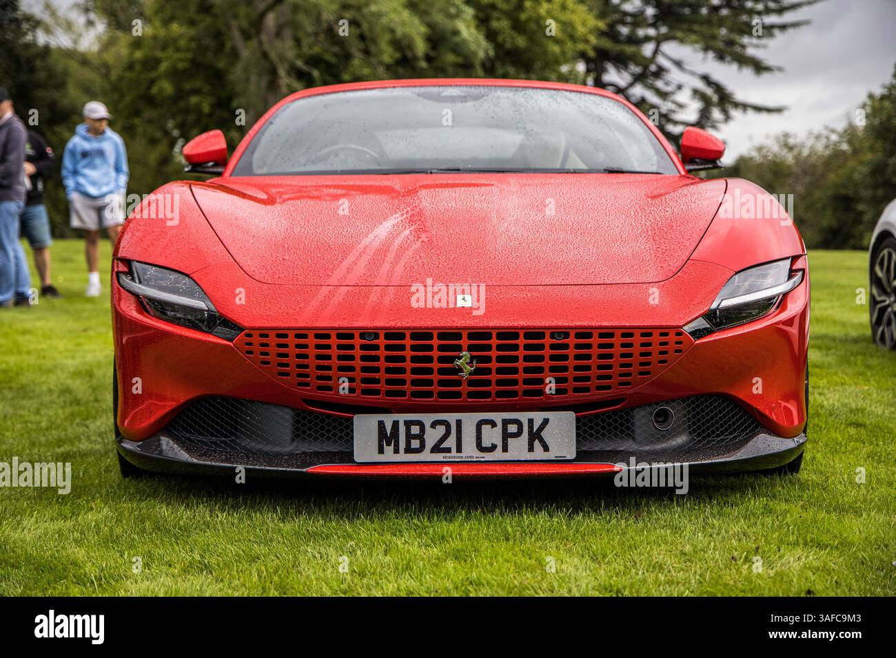 Red ferrari roma 2023 hi-res stock photography and images - Alamy