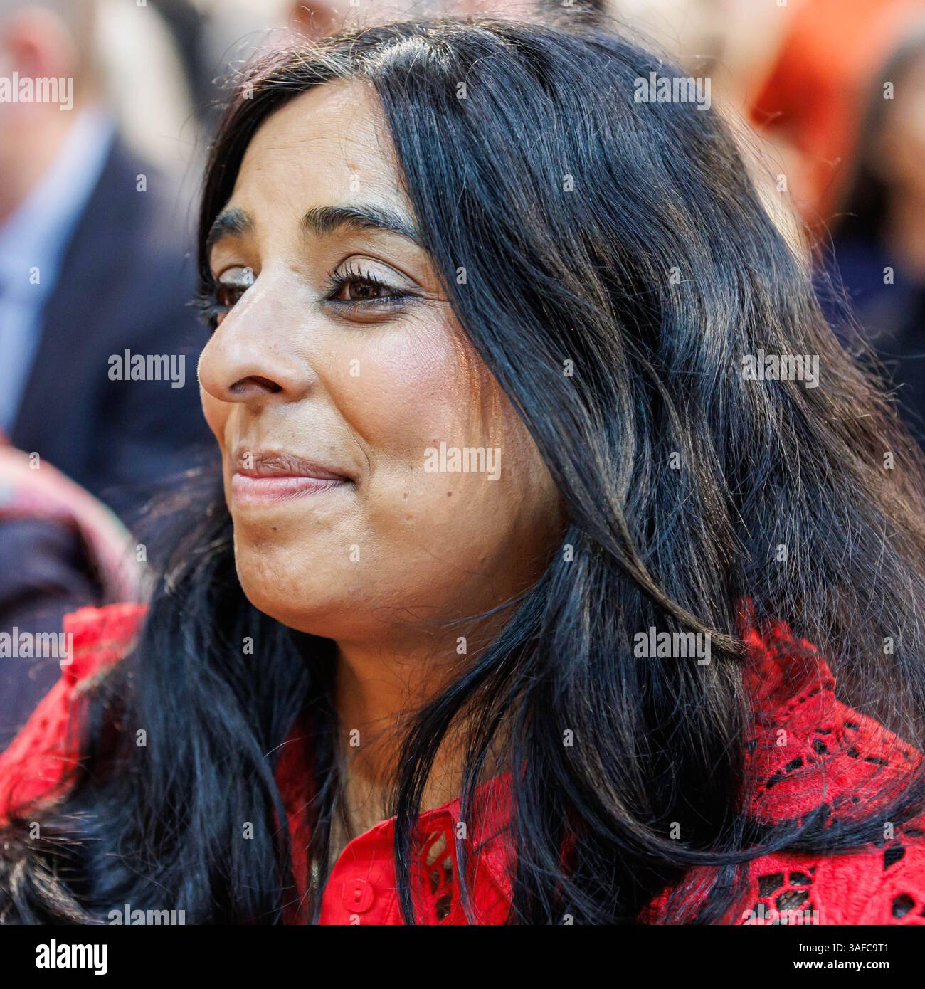 Lubna Jaffery norwegische Kultur- und Gleichstellungsministerin bei der ...