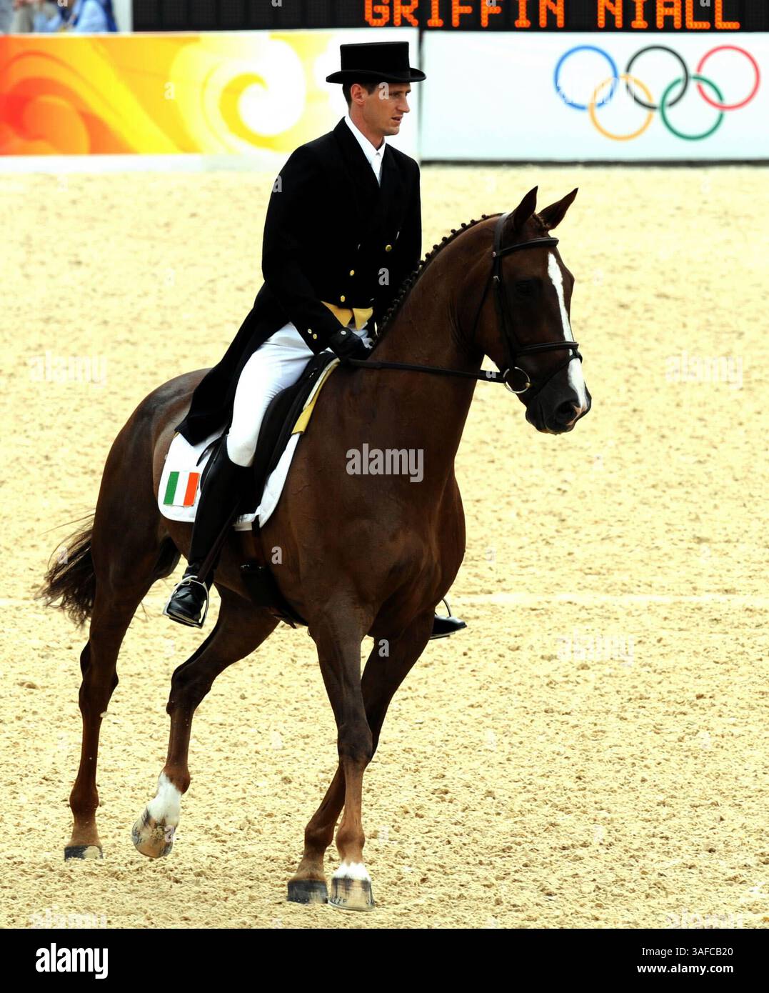 Aug 10, 2008 - Hong Kong, China - Irish rider NIALL GRIFFIN rides his ...