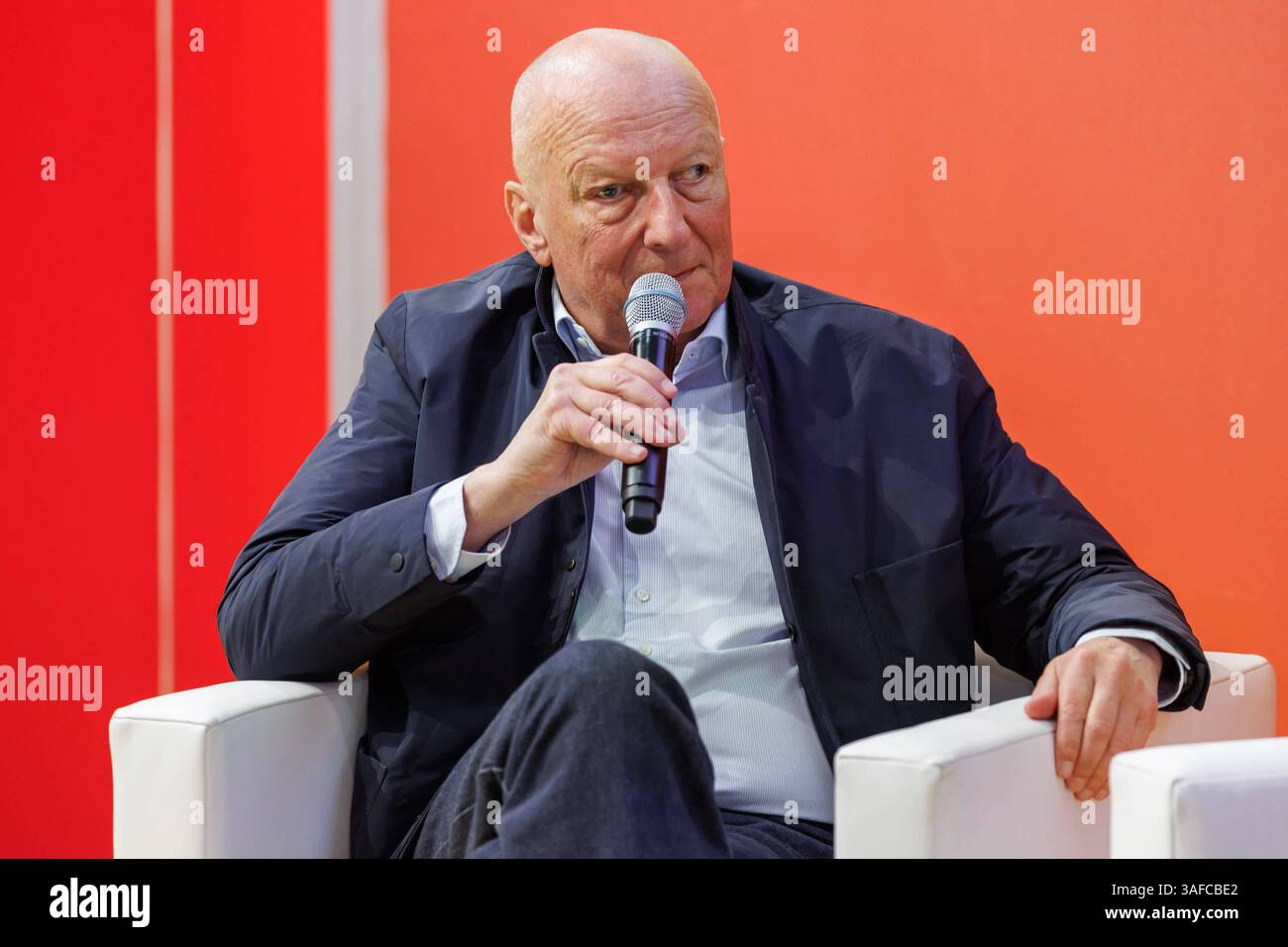 Roger de Weck, schweizer Publizist und Manager, 27.03.2025, Leipzig ...
