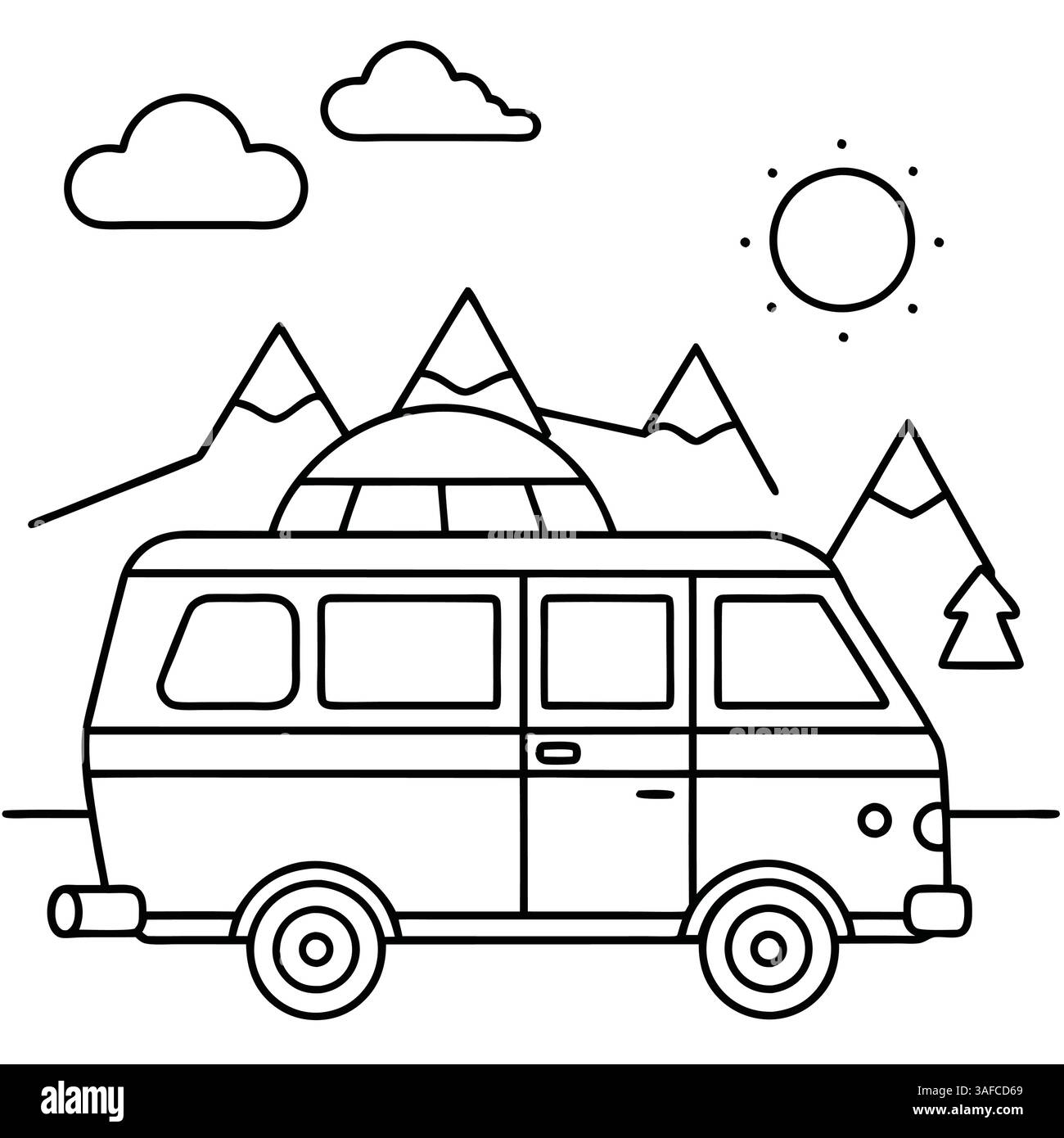 Kids Coloring Book: Transport Vehicles – Trains, Trucks, Planes & More ...