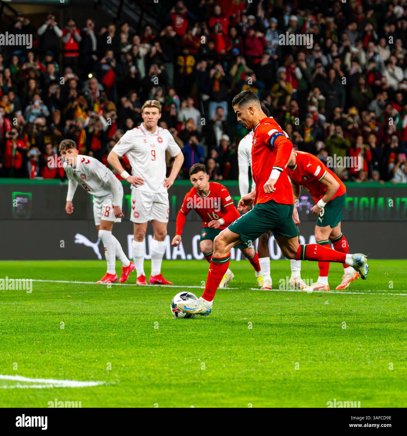 Lisbon, Portugal. 23rd March 2025. UEFA Nations league: Portugal v ...