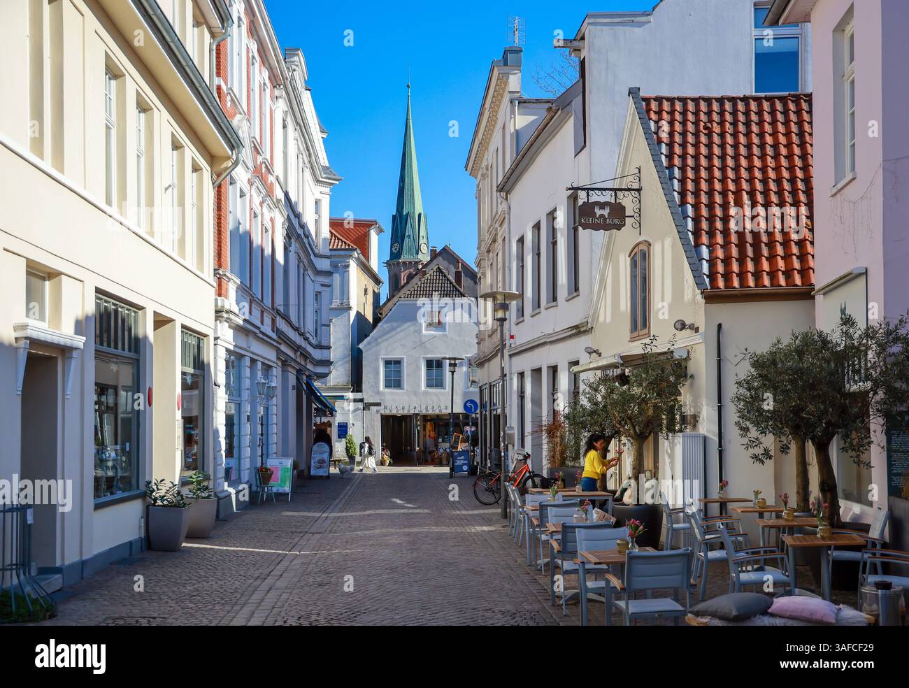 Oldenburg, Lower Saxony, Germany - Historic town centre, here the ...
