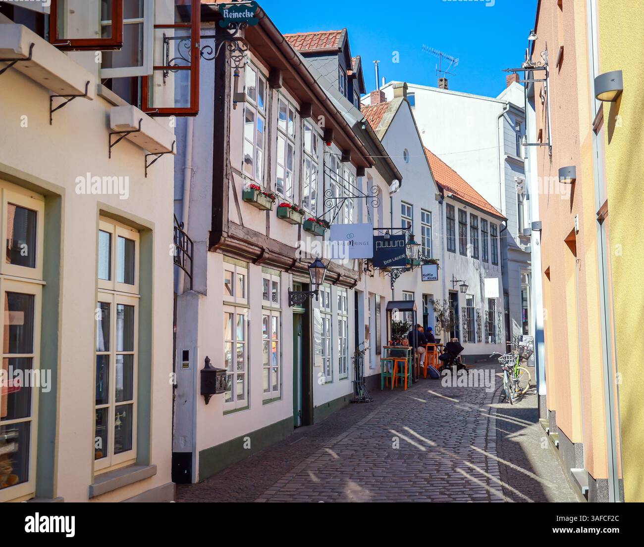 Oldenburg, Lower Saxony, Germany - Historic town centre, here the ...