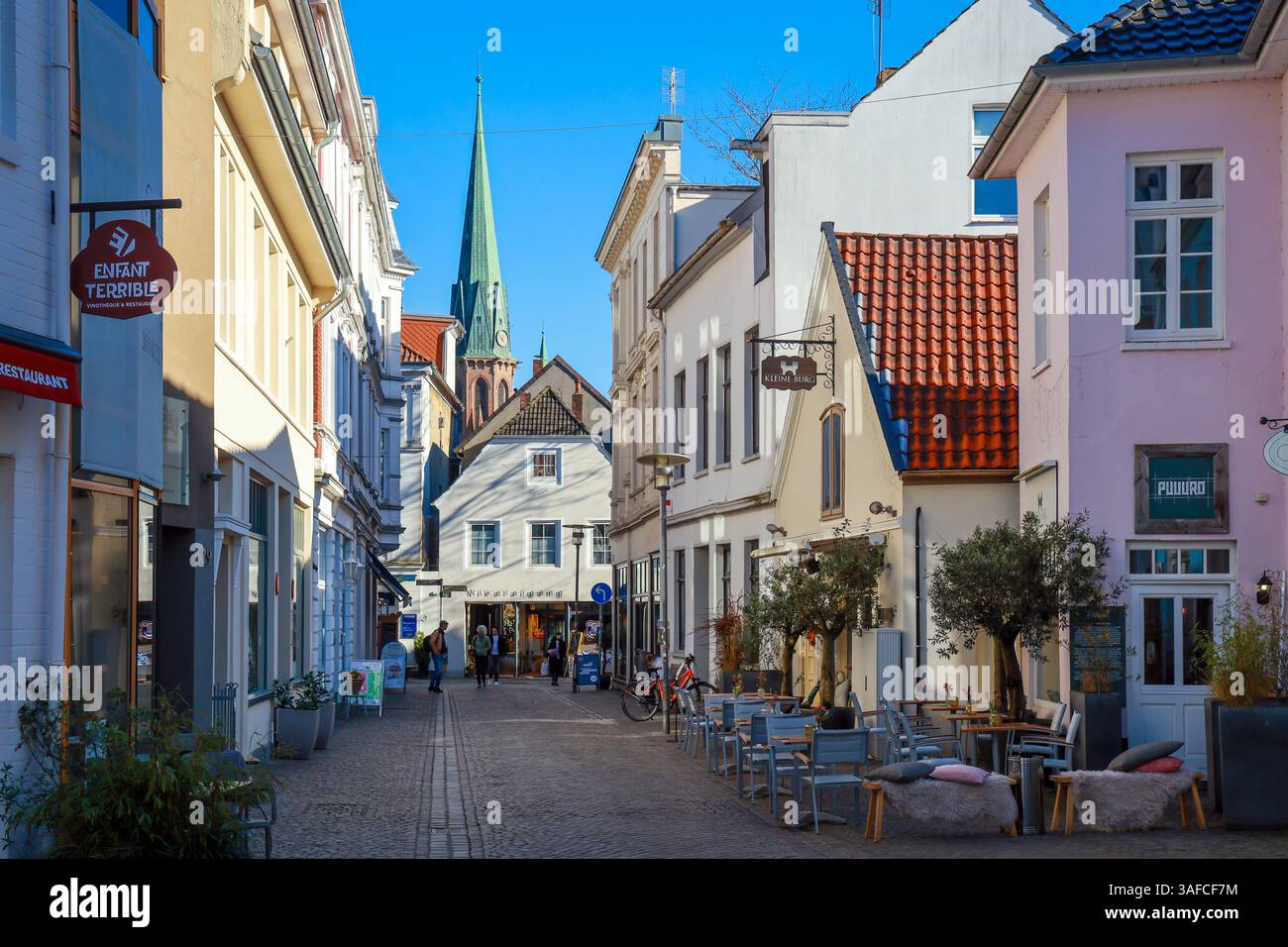 Oldenburg, Lower Saxony, Germany - Historic town centre, here the ...