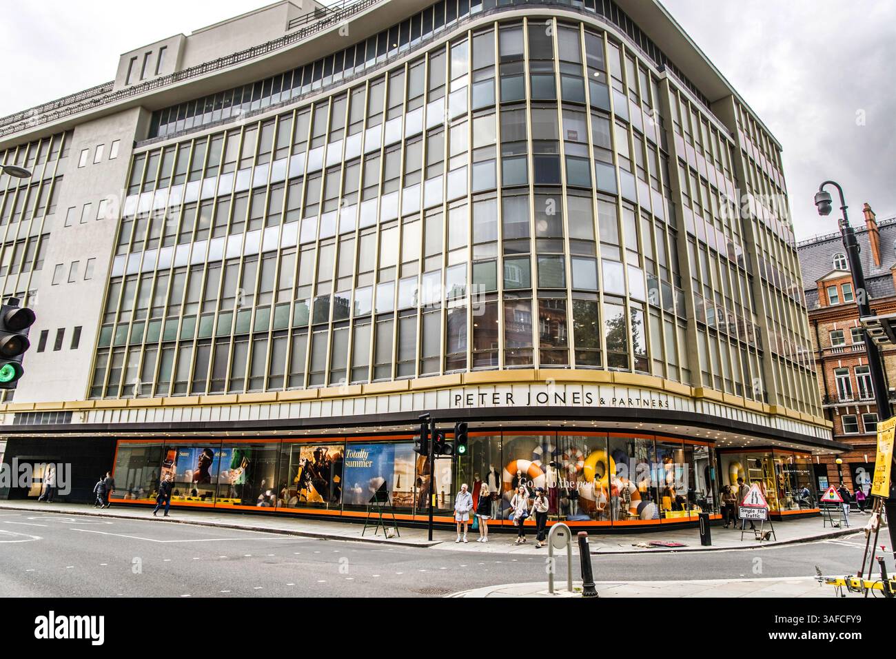 London, UK- August 6, 2023: The Peter Jones department store was ...