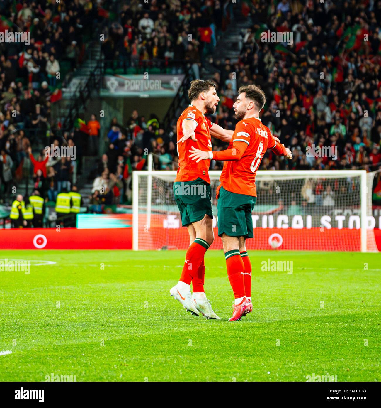 Lisbon, Portugal. 23rd March 2025. UEFA Nations league: Portugal v ...