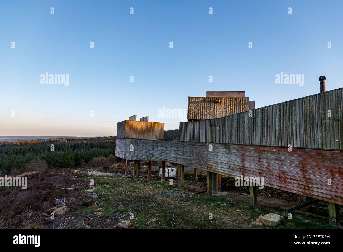 Kielder National Park, Reservoir and Observatory, Northumberland Stock ...