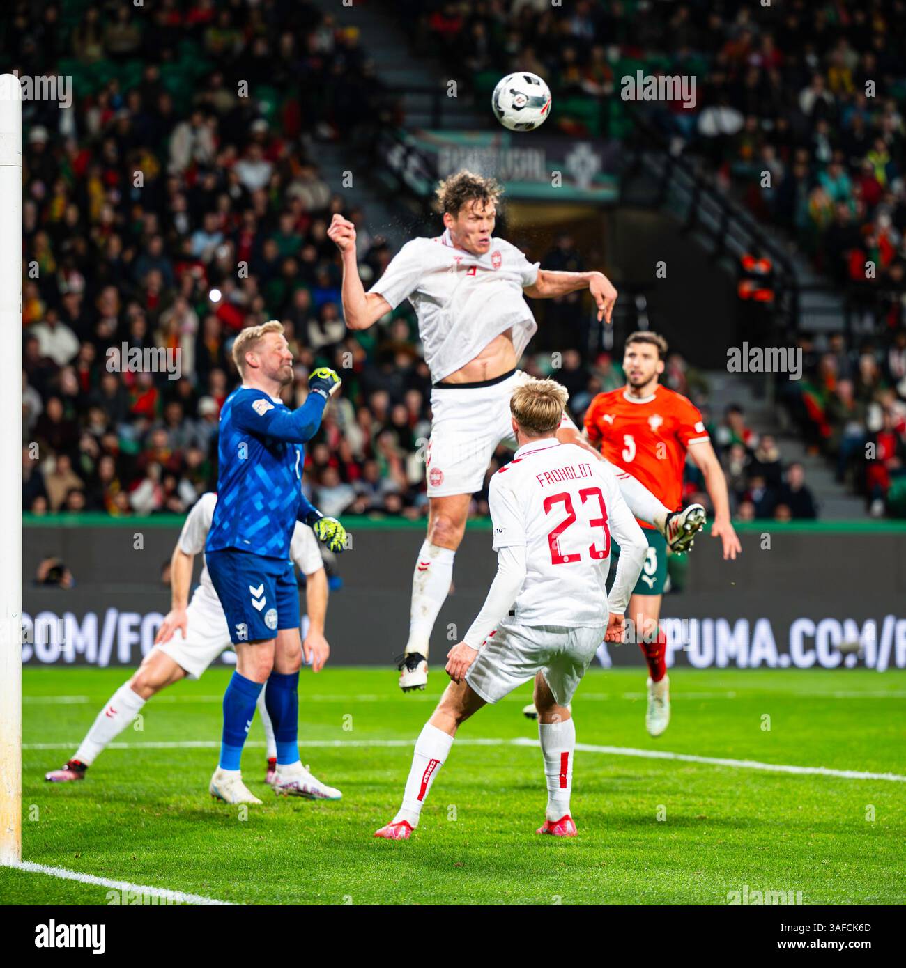 Lisbon, Portugal. 23rd March 2025. UEFA Nations league: Portugal v ...