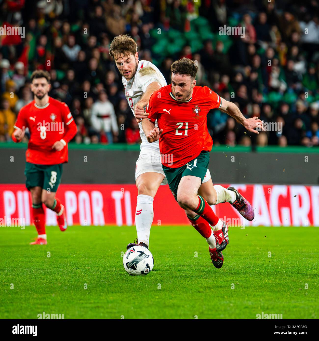 Lisbon, Portugal. 23rd March 2025. UEFA Nations league: Portugal v ...