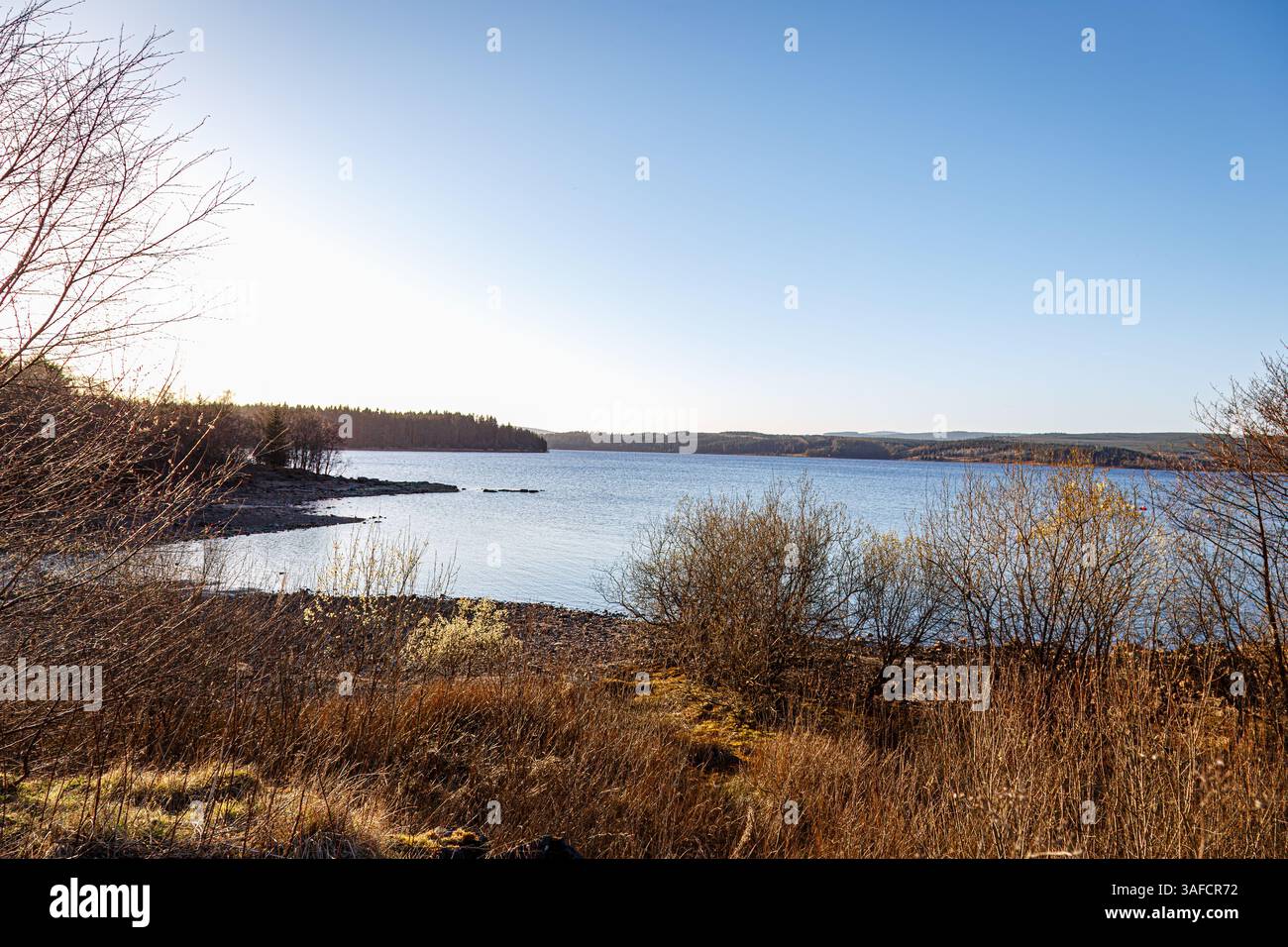 Kielder National Park, Reservoir and Observatory, Northumberland Stock ...
