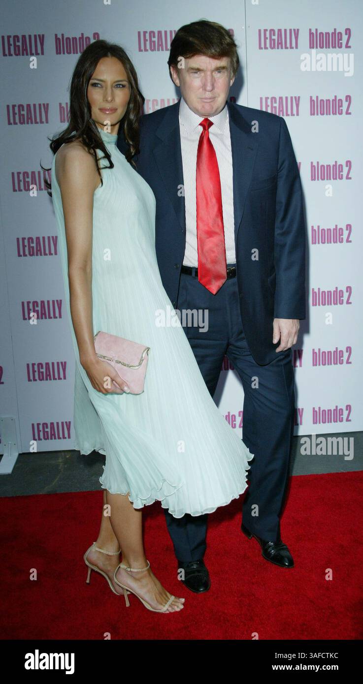 Jun 30, 2003; New York, NY, USA; Business mogul DONALD TRUMP ...