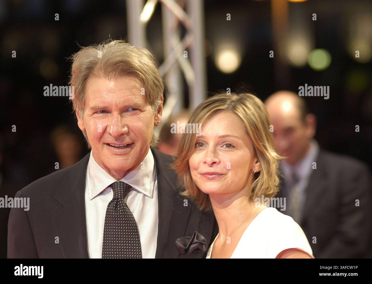 Actor HARRISON FORD & girlfriend actress CALISTA FLOCKHART in Deauville ...