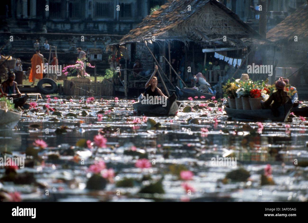 Jul 03, 2001; Los Angeles, CA, USA; ANGELINA JOLIE stars as Lara Croft ...