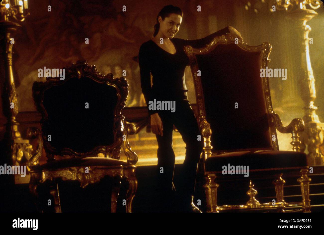 Jul 03, 2001; Los Angeles, CA, USA; ANGELINA JOLIE stars as Lara Croft ...