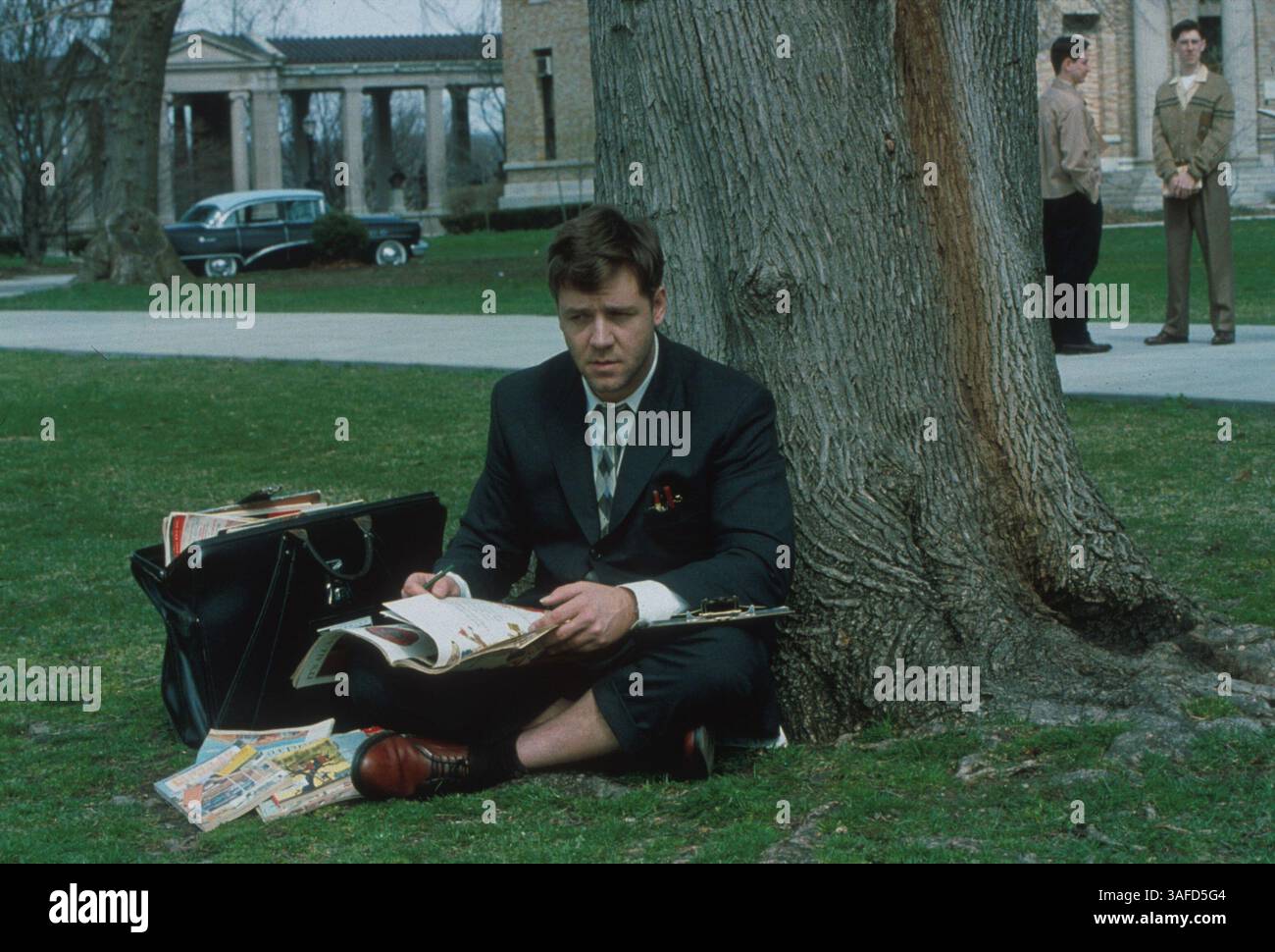 Aug 23, 2001; Los Angeles, CA, USA; Mathematical genius John Forbes ...