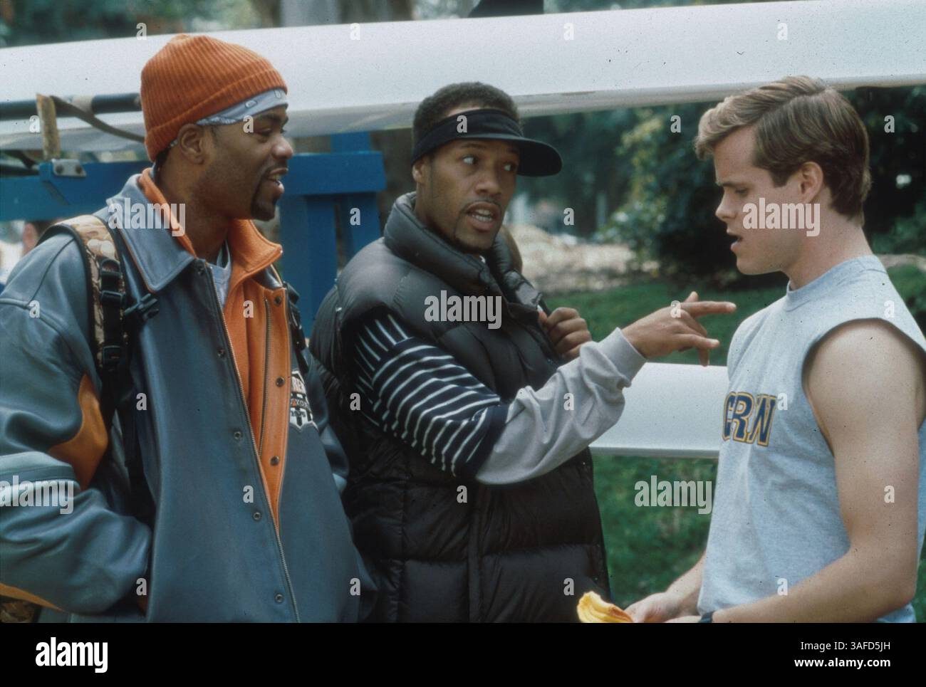 Silas (METHOD MAN,left) & Jamal(REDMAN, center) let Bart (CHRIS ELWOOD ...