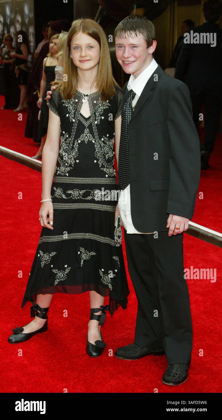May 23, 2004; New York, NY, USA; Actors BONNIE WRIGHT and DEVON MURRAY ...