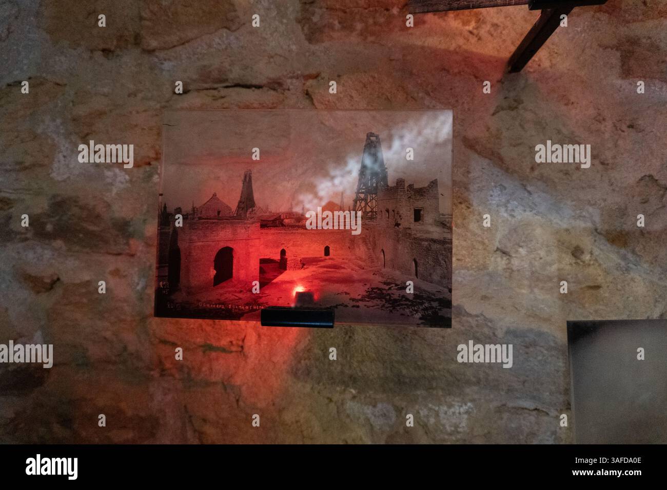 "Ateshgah" zoroastrian fire temple. Baku, Azerbaijan Stock Photo - Alamy