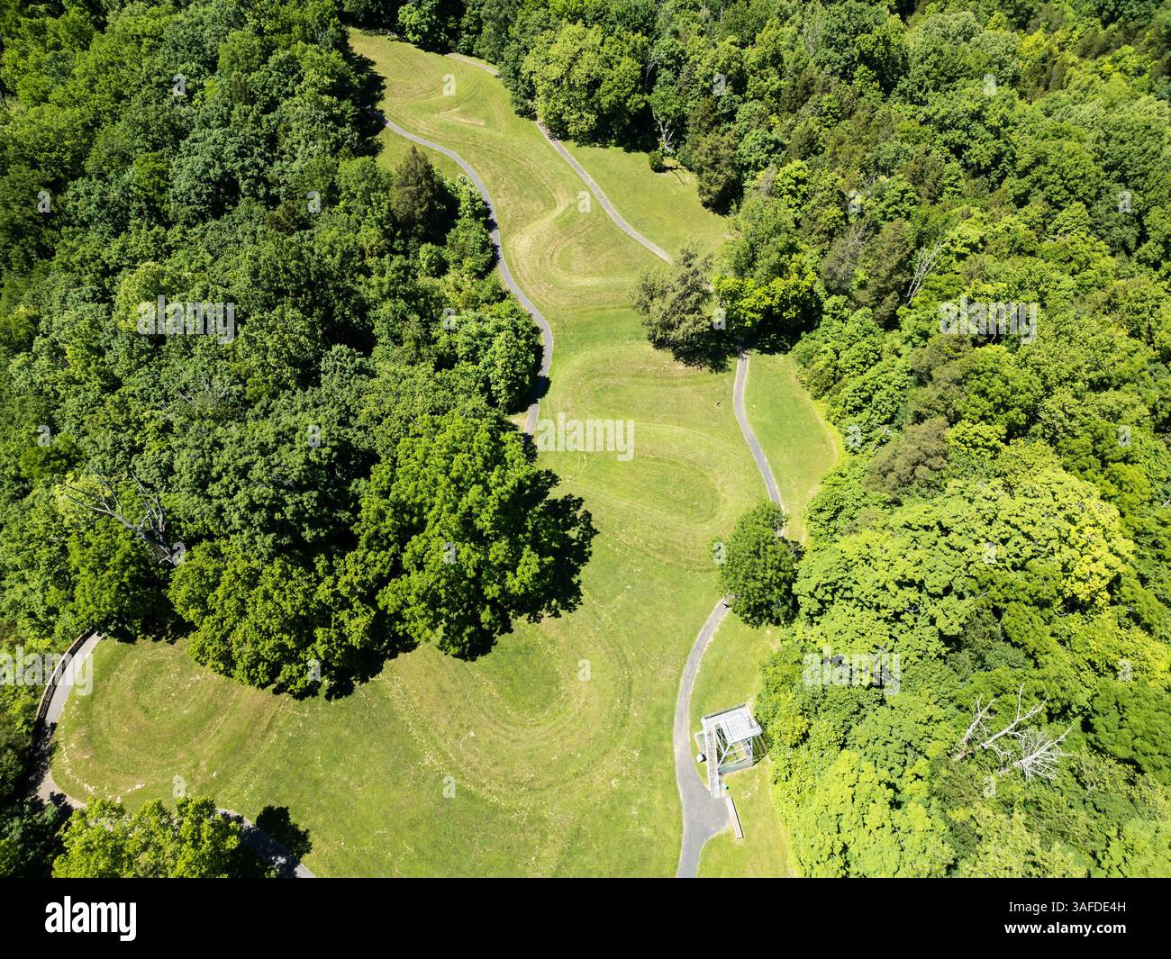 Serpent Mound, Peebles, OH 45660 Stock Photo - Alamy