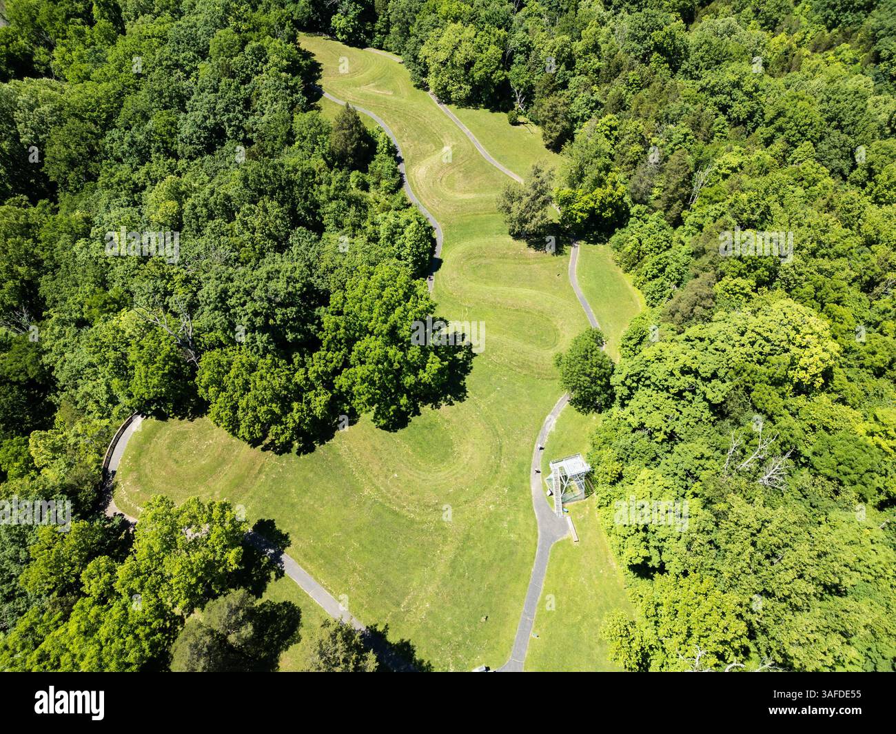 Serpent Mound, Peebles, OH 45660 Stock Photo - Alamy