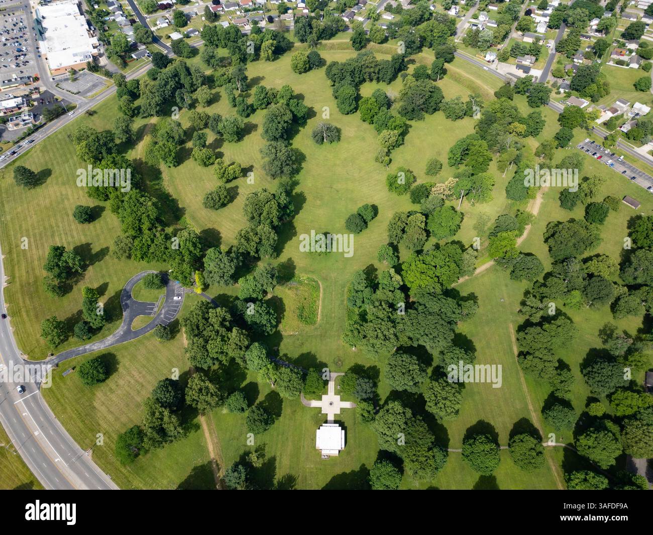 Newark Earthworks, Native American mounds, Newark and Heath, Ohio Stock ...