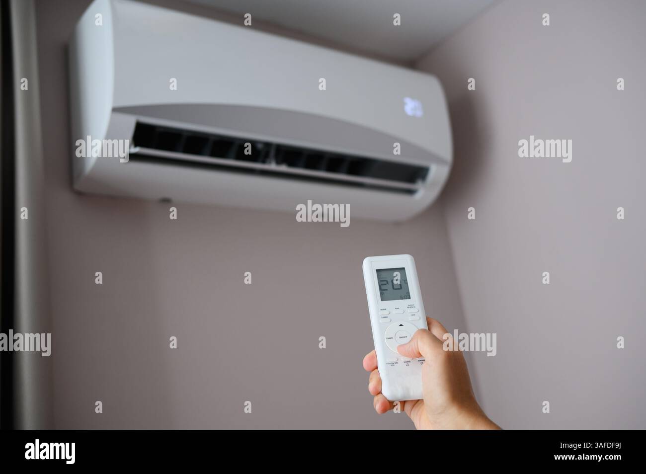 Man sets comfortable temperature for himself in room of 20 degrees ...