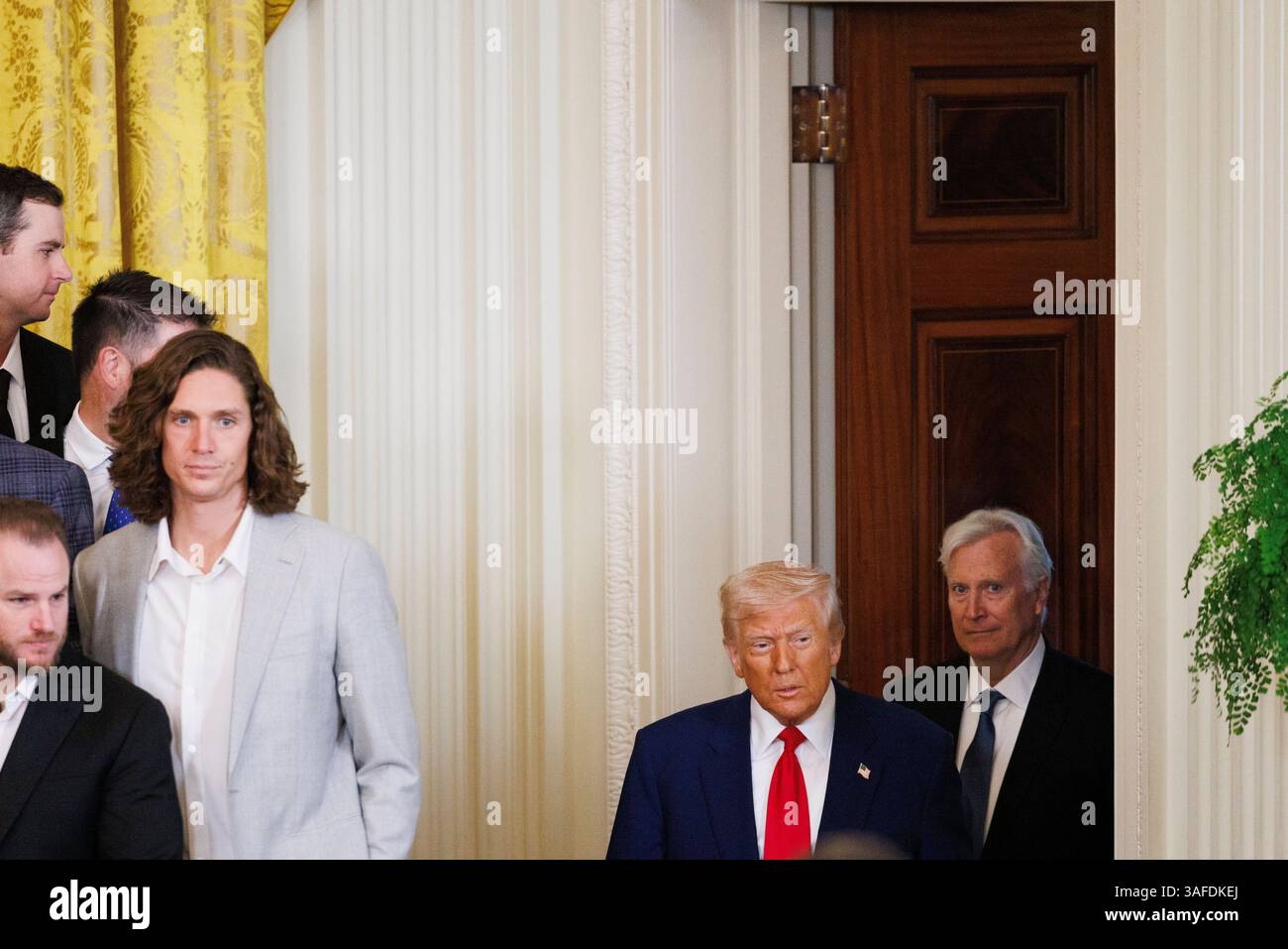 Washington, United States. 07th Apr, 2025. President Donald Trump and ...