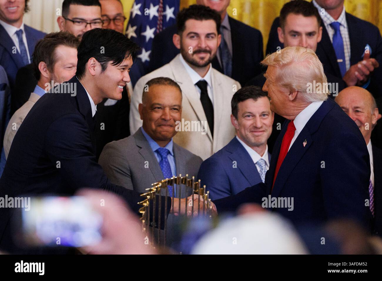 Washington, United States. 07th Apr, 2025. LA Dodgers designated hitter ...