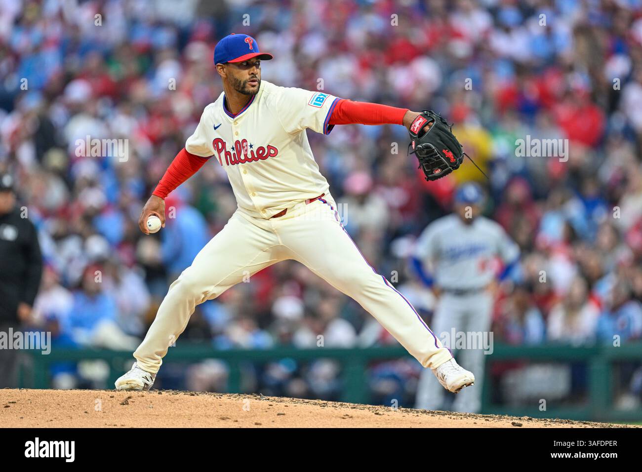 PHILADELPHIA, PA - APRIL 05: Philadelphia Phillies pitcher Joe Ross (41 ...
