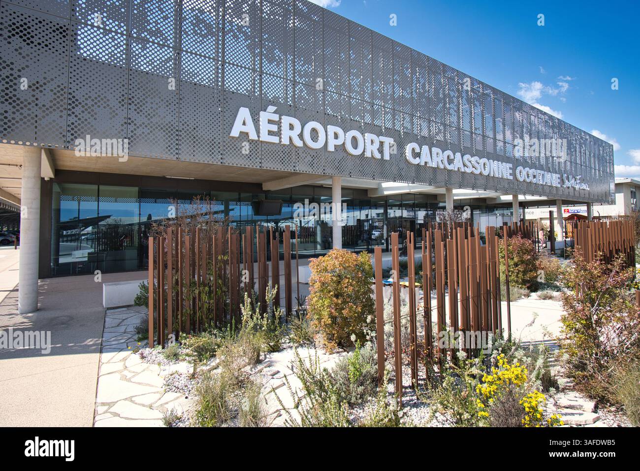 Carcassonne Aude France 06.04.25 Carcassonne Salvaza Airport. Arrivals ...
