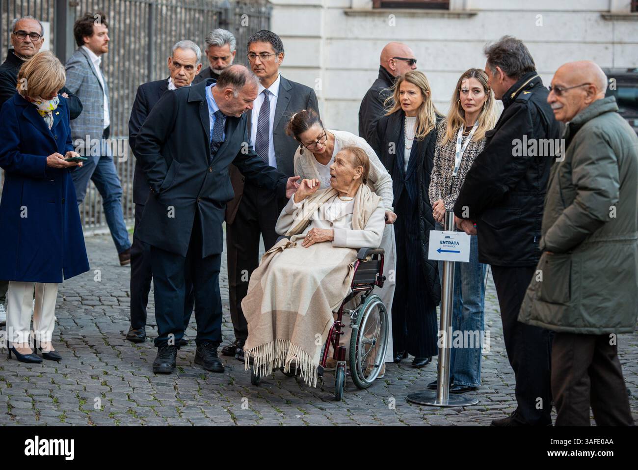 Inaugurazione del murales “Star of David” dedicato ad Edith Bruck dell ...