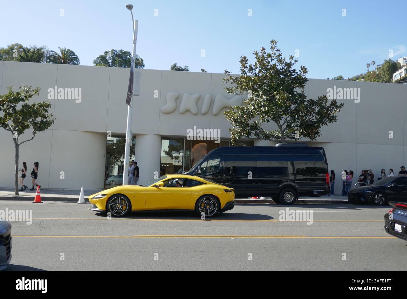 Los Angeles, California, USA 6th April 2025 Kim Kardashian Skims Store ...