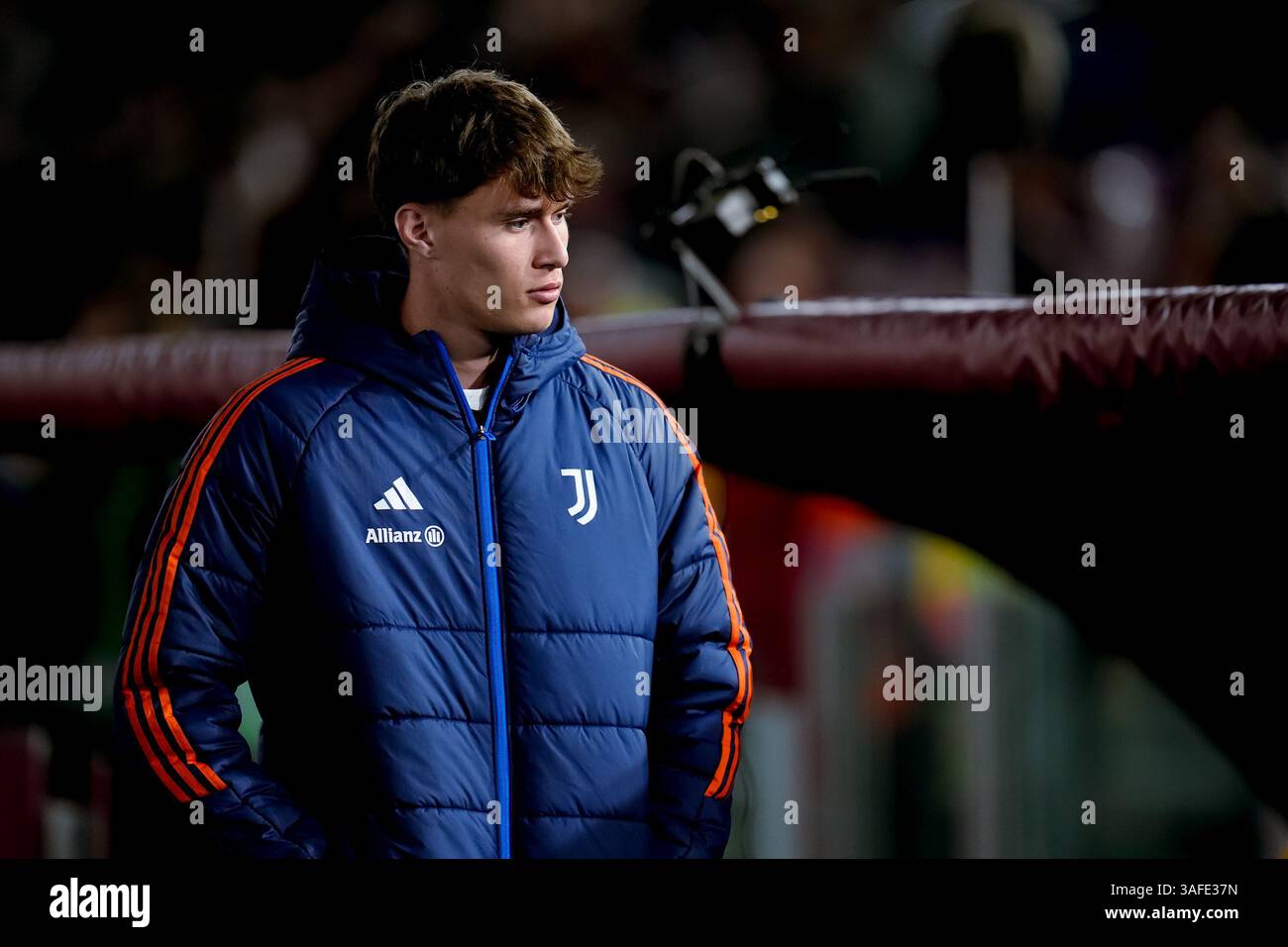Rome, Italy. 06th Apr, 2025. Nicolo' Savona of Juventus FC looks on ...