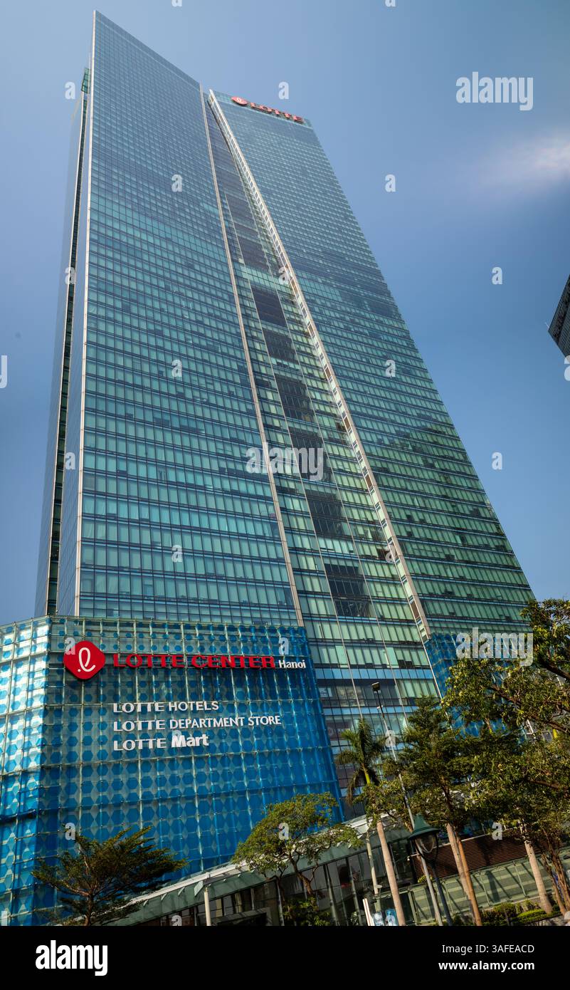 The 65-storey Lotte Center Hanoi, one of the tallest buildings in ...